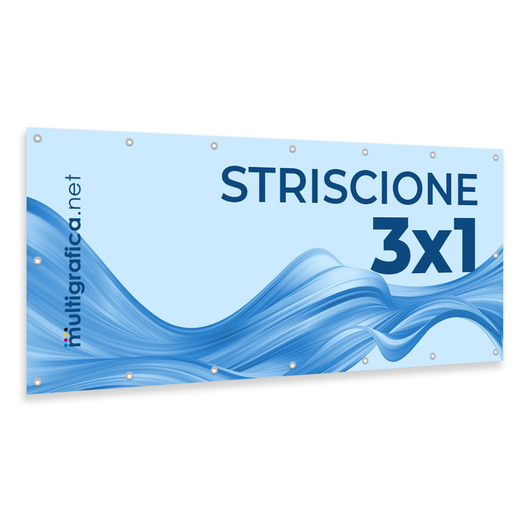 Striscioni Pubblicitari 3x1 | Sconto -25% | multigrafica.net