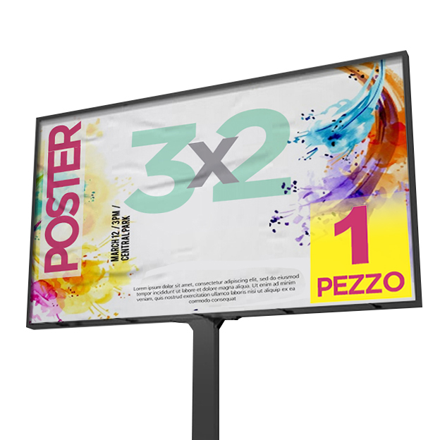 Stampa Manifesti e Poster 3x2 per affissione