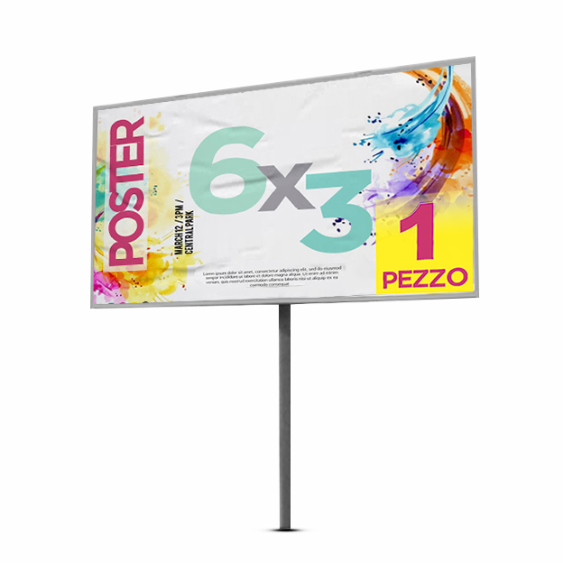 Stampa Manifesti e Poster 6x3 per affissione